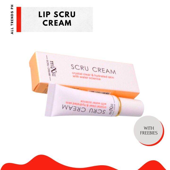 Scru Cream for dark, crack and dry lips long lasting lip care lipstick ...
