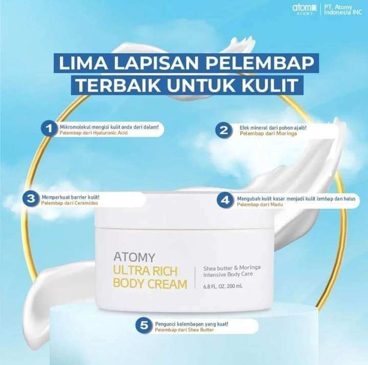 ATOMY Ultra Rich Body Cream 200ml | Lazada Indonesia