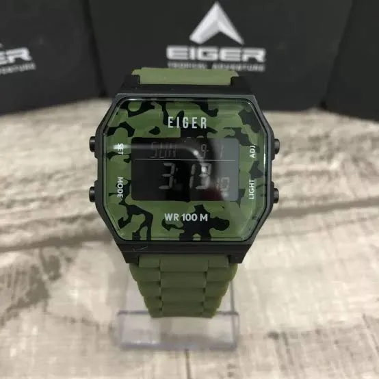Eiger Watch Hijau Army g889 | Lazada Indonesia