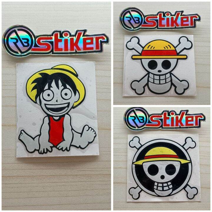 Stiker anime one piece cutting | Lazada Indonesia