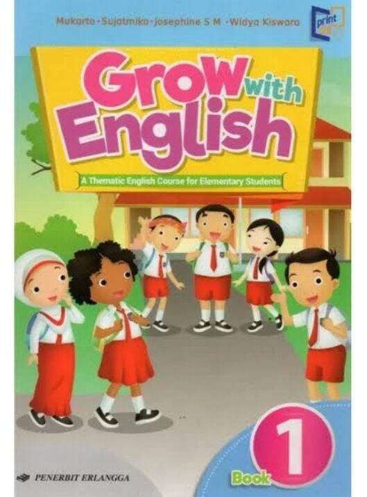 buku grow with English kelas 1 | Lazada Indonesia