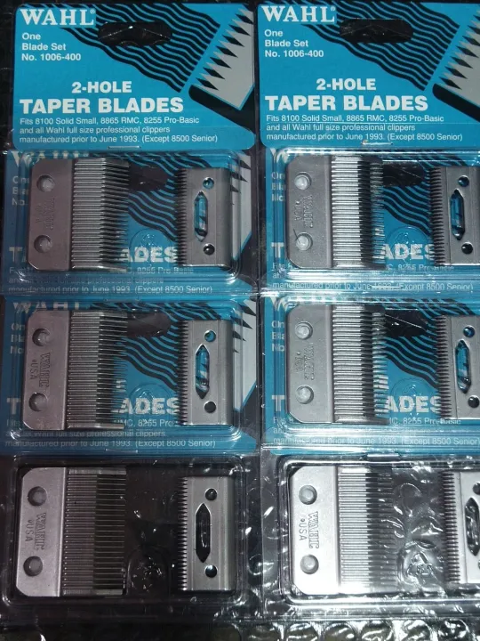 Whal 2-hole Taper Blade | Lazada PH