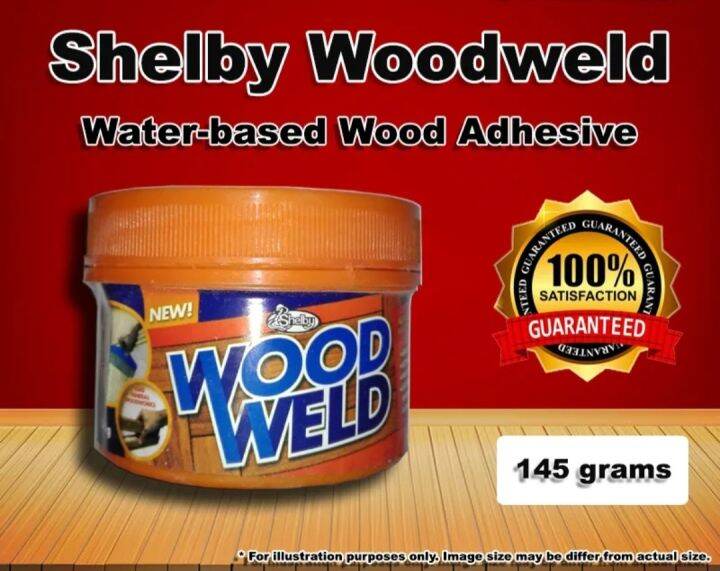 SHELBY WoodWeld Wood Adhesive Water Based 145g | 1L | Lazada PH