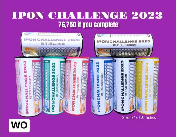 IPON CHALLENGE 2023 2PCS SET | Lazada PH