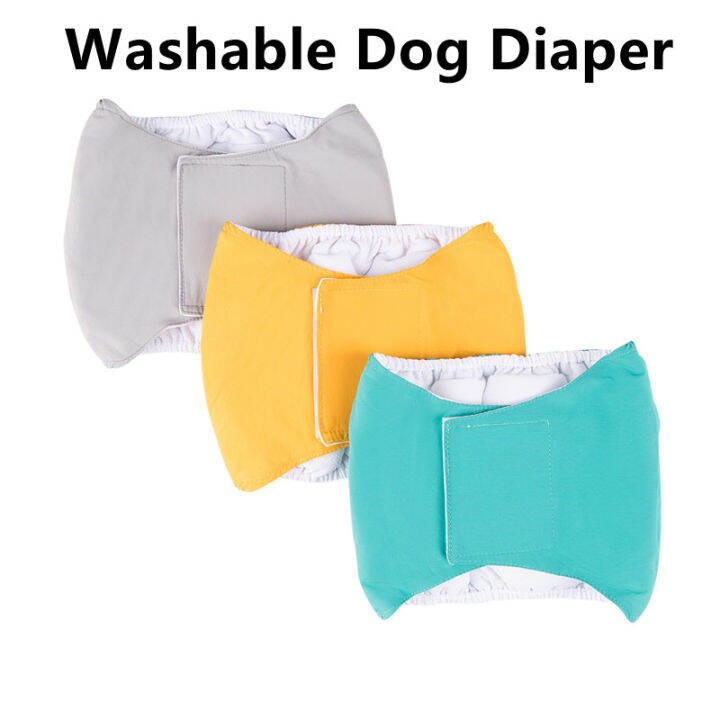 [XS-XL] Waterproof Pet Dog Physiological Pants Reusable Puppy Dog ...