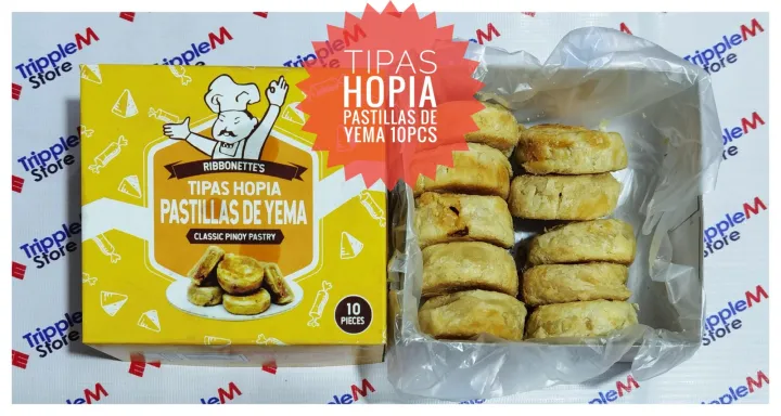 TIPAS HOPIA PASTILLAS DE YEMA 10pcs | Lazada PH