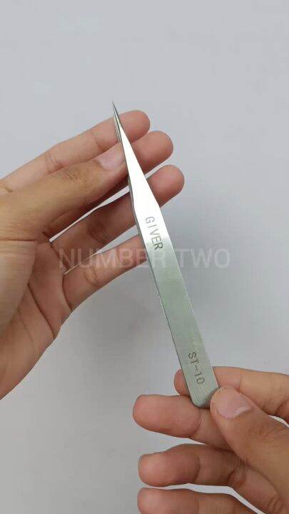 Pinset giver 1 set lengkap panjang lurus bengkok lengkung runcing ...