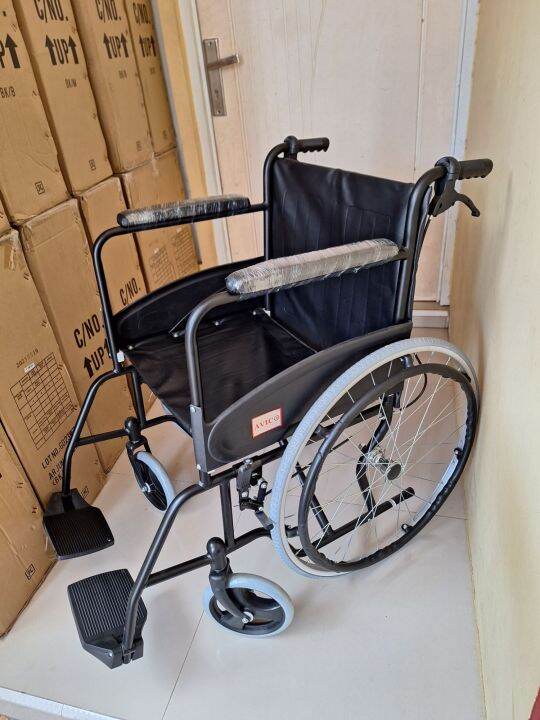 Kursi roda avico blekstil anti karat ringan baru | Lazada Indonesia