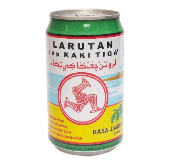 Cap Kaki Tiga Larutan Penyegar Kaleng Rasa Jambu 320ml | Lazada Indonesia