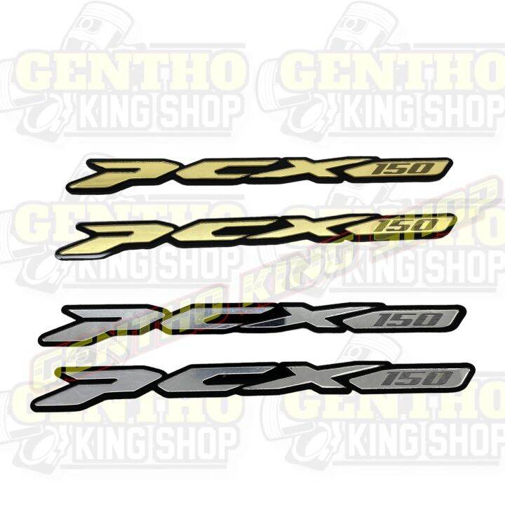 EMBLEM PCX LOGO PCX 150 3D EMBLEM MOTOR PCX AKSESORIS PCX BUKAN STIKER ...
