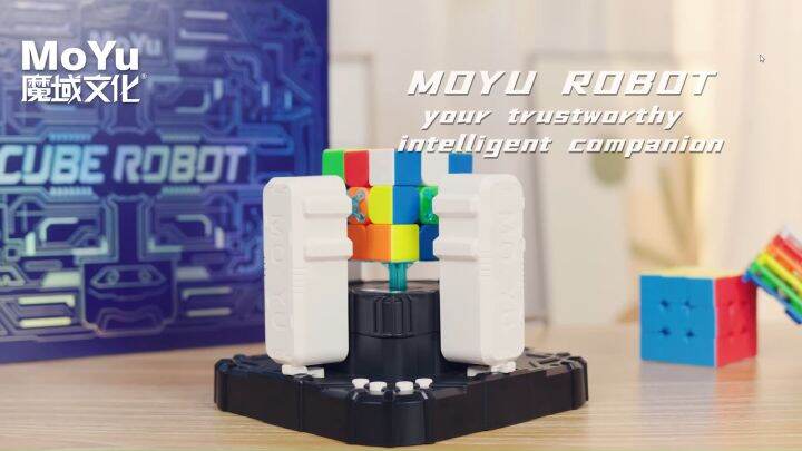 Moyu Robot Smart Rubik 3x3- Máy Giải Rubik Dành Cho Người Mới Học Rubic ...