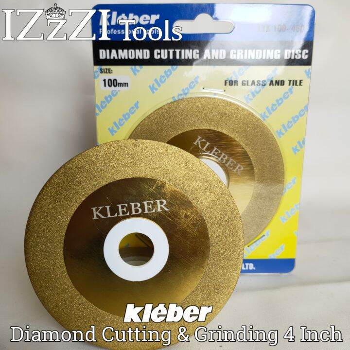 Mata Gerinda 4 Inch Kleber Potong Kaca Dan Poles Bepel Granit Keramik ...