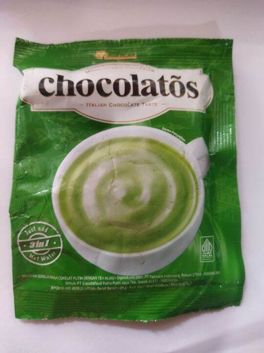 minuman serbuk chocolatos aneka rasa ( coklat, creamy, matcha) | Lazada ...