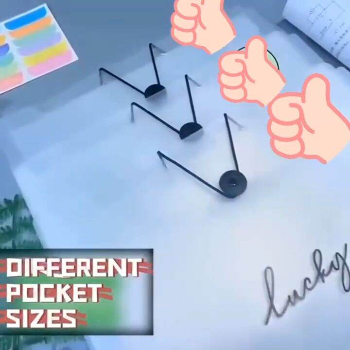 Organ Bag Folder Transparent A4 File Folder For Document With Clasp ...