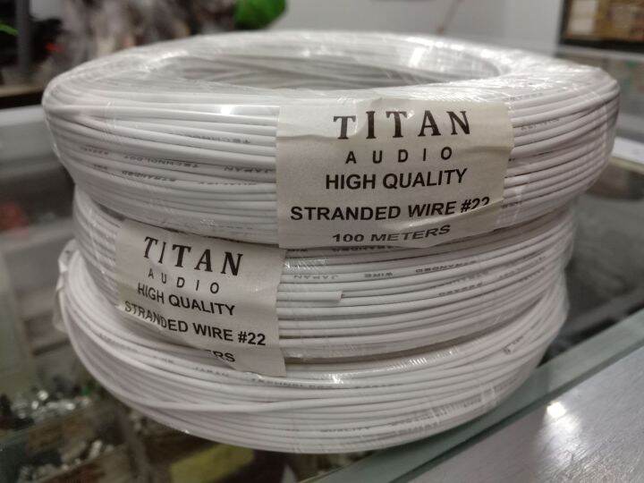#22 Stranded wire White | Lazada PH