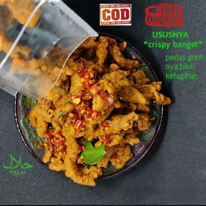 USUS AYAM CRISPY isi 50gr | Lazada Indonesia