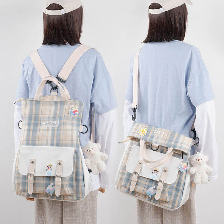 Ai Gu กระเป๋าหนังสือออกแบบเฉพาะสำหรับคนส่วนน้อยแบบออริจินัลกระเป๋าเป้ ...