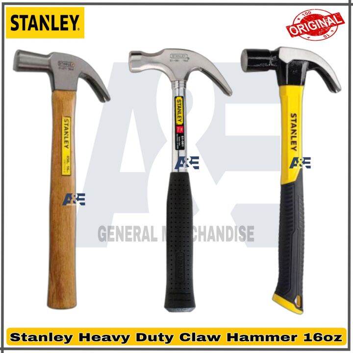 Stanley H.D. Claw Hammer 16oz #51-339, #51-391, #51-081 | Lazada PH