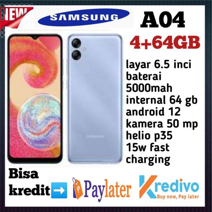 Hp SAMSUNG A04 RAM 4/64 GB garansi resmi samsung indonesia | Lazada ...