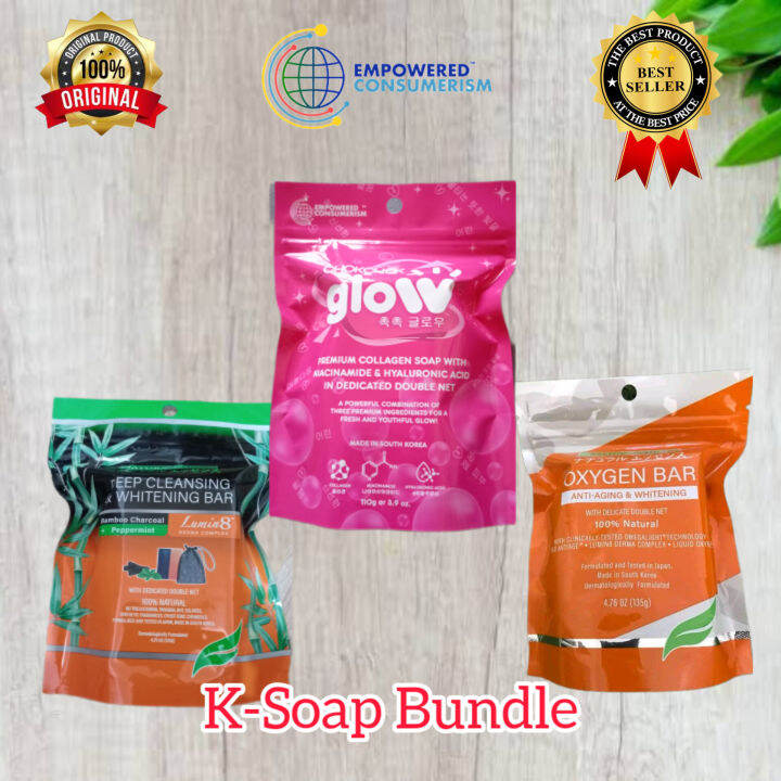 EC K-Soap Bundle Chok chok,oxygen and deep cleansing | Lazada PH