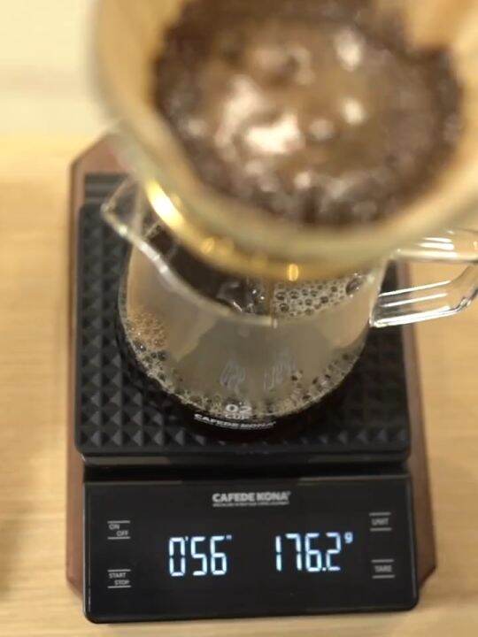 CAFEDE KONA Digital Coffee Brewing Scale - Weighting and Timer | Lazada.co.th