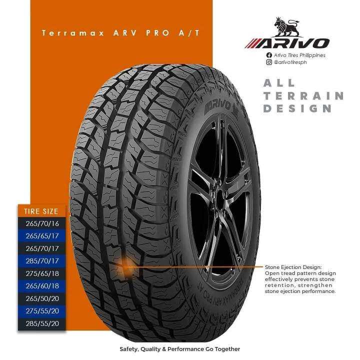 ARIVO TERRAMAX ARV PRO A/T 265/65/17 ALL TERRAIN | Lazada PH