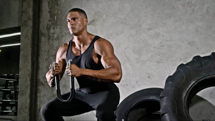 Power Twister Bar Upper Body Exercise for Chest, Shoulder, Forearm ...