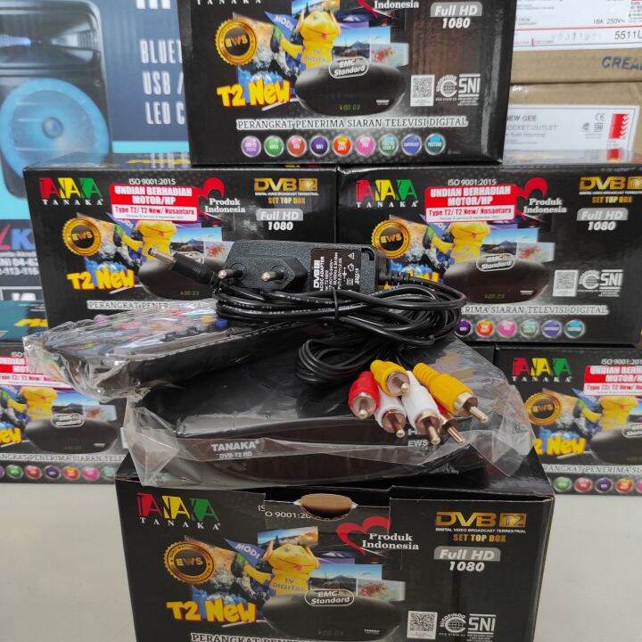 Set Top Box TANAKA T2 NEW DVBT2 Full HD / STB TANAKA T2 NEW | Lazada ...