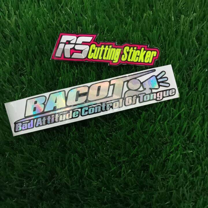 sticker bacot sticker cutting | Lazada Indonesia