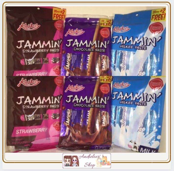 [FOOD] Jammin Chocolate , Milk , Strawberry Paste ) Assorted Flavor ...