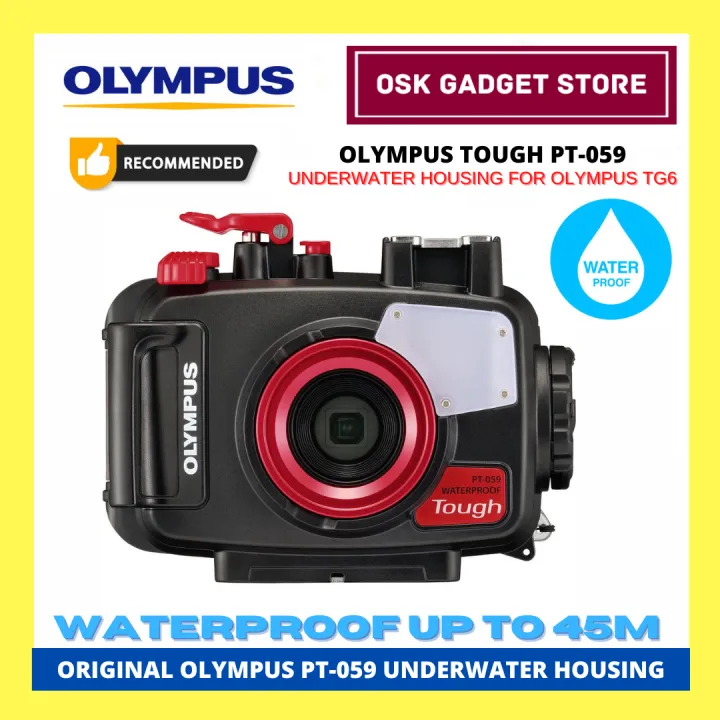 Olympus PT-059 Underwater Housing For Olympus Tough TG-6 | Up to 45m | Original Olympus Product ...