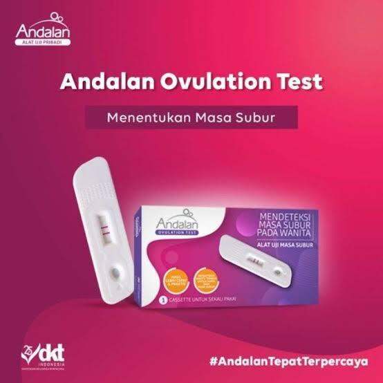 andalan ovulation test | mendeteksi pada subur wanita | alat uji masa ...