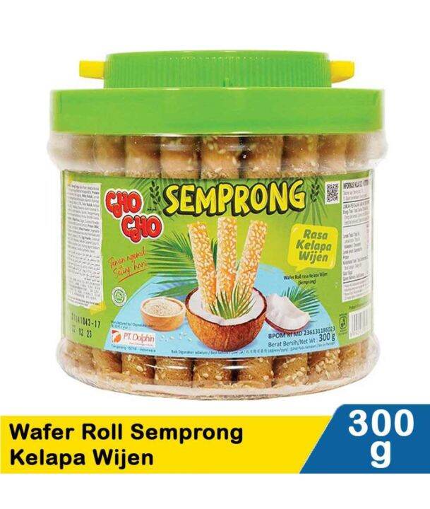 Semprong | Wafer Roll Semprong Kelapa Wijen 300g | Lazada Indonesia