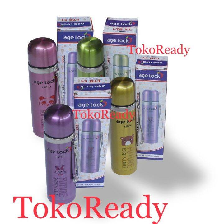 botol Termos Karakter air panas dan dingin - Age Lock stainless ...