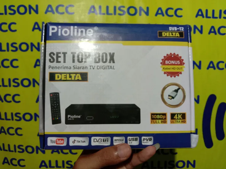 SET TOP BOX PIOLINE STB TV DIGITAL SET BOX TV TABUNG LED PIOLINE ORION | Lazada Indonesia