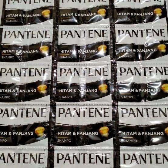 Shampo Pantene Hitam Kemasan Sachet 1 renceng isi 10 sachet | Lazada ...