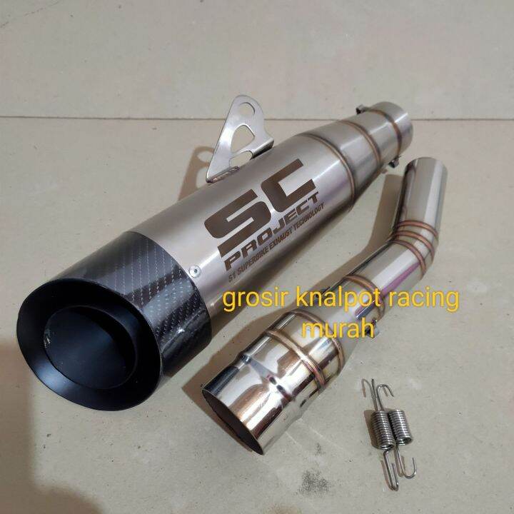 KNALPOT RACING SC PROJECT S1 TITAN PLUS SLIP ON CBR150R FACELIFT ...