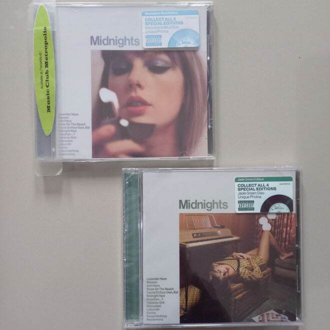 CD TAYLOR SWIFT - MIDNIGHTS VARIAN EDITION MPORTED | Lazada Indonesia