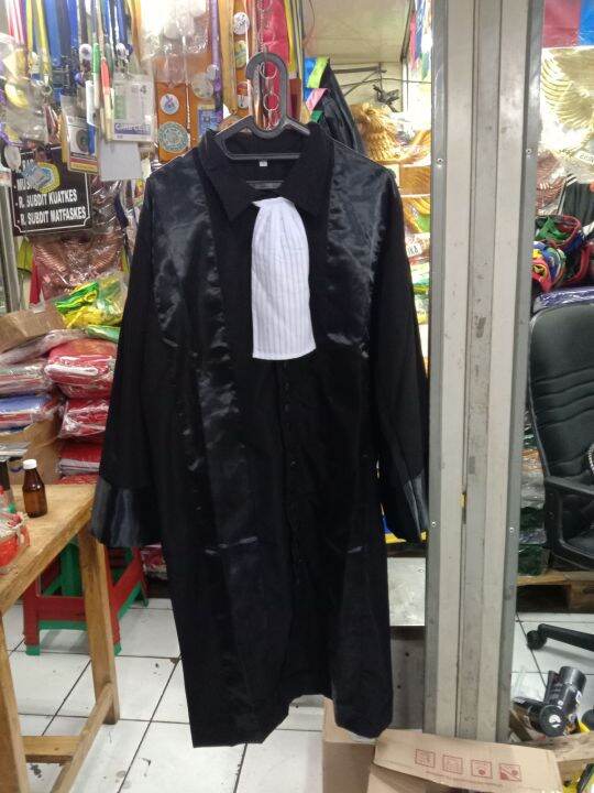toga pengacara atau toga advokat ukuran M:Krah sanghai | Lazada Indonesia