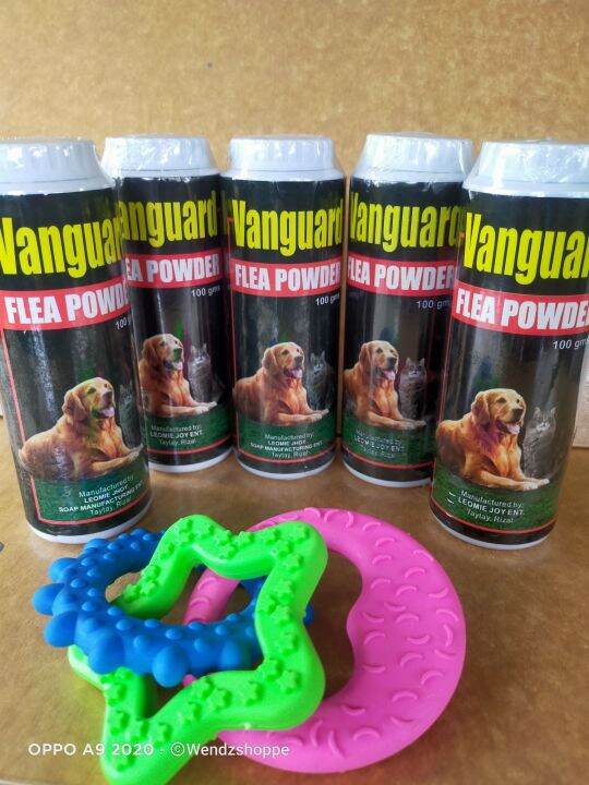 VANGUARD FLEA AND TICK POWDER FOR DOGS, CATS, PUPPIES AND KITTENS ...
