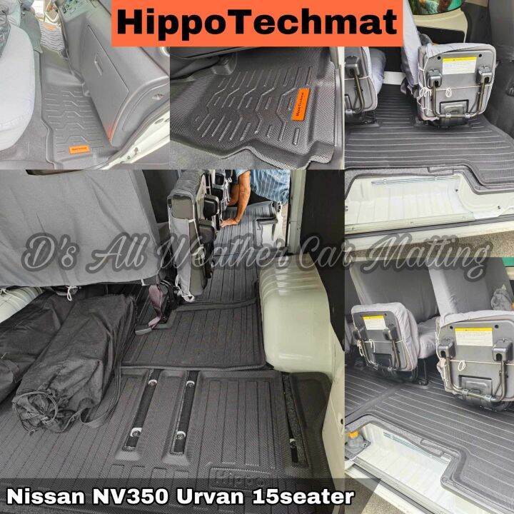 Nissan NV350 Urvan 15seater (front facing only) Hippo Techmat V2 Deep ...