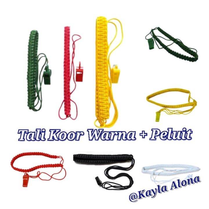 TALI KOOR WARNA + PELUIT | Lazada Indonesia