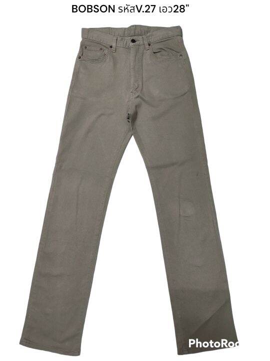 BOBSON แท้เอว28"กางเกงยีนส์ชาย | Lazada.co.th