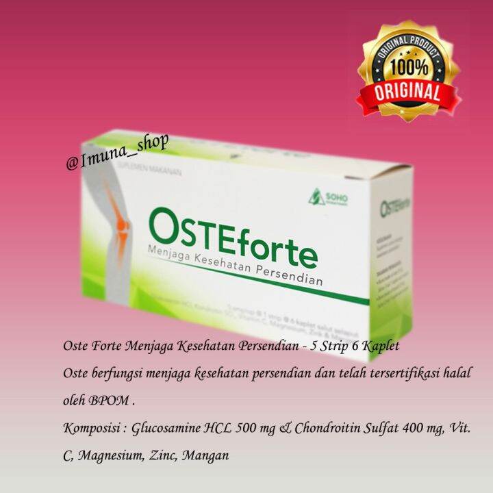 Osteforte 1 Box 50 Kaplet | Lazada Indonesia