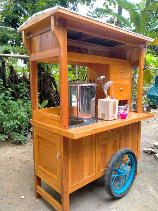 gerobak mie ayam komplit, gerobak keliling, gerobak bakso | Lazada ...