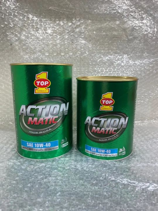 Top 1 Action Matic 10W40 Green Motorcycle Oil | Lazada PH