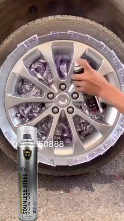 10 years No Rust Chrome paint spray Cartridges With Chrome Plated Steel ...