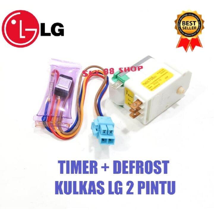 TIMER DAN DEFROST BIMETAL KULKAS LG 2 PINTU 1 SET | Lazada Indonesia