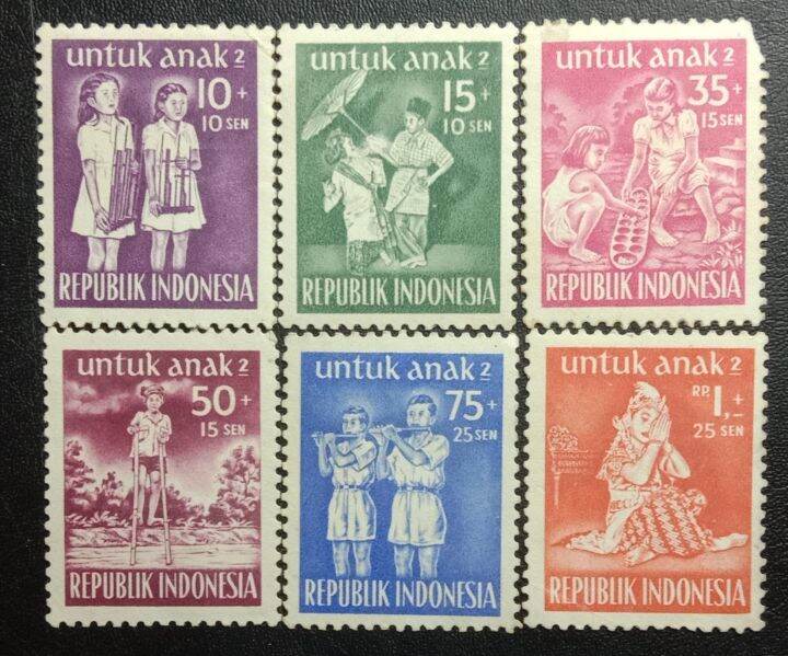 set lengkap perangko Indonesia | Lazada Indonesia