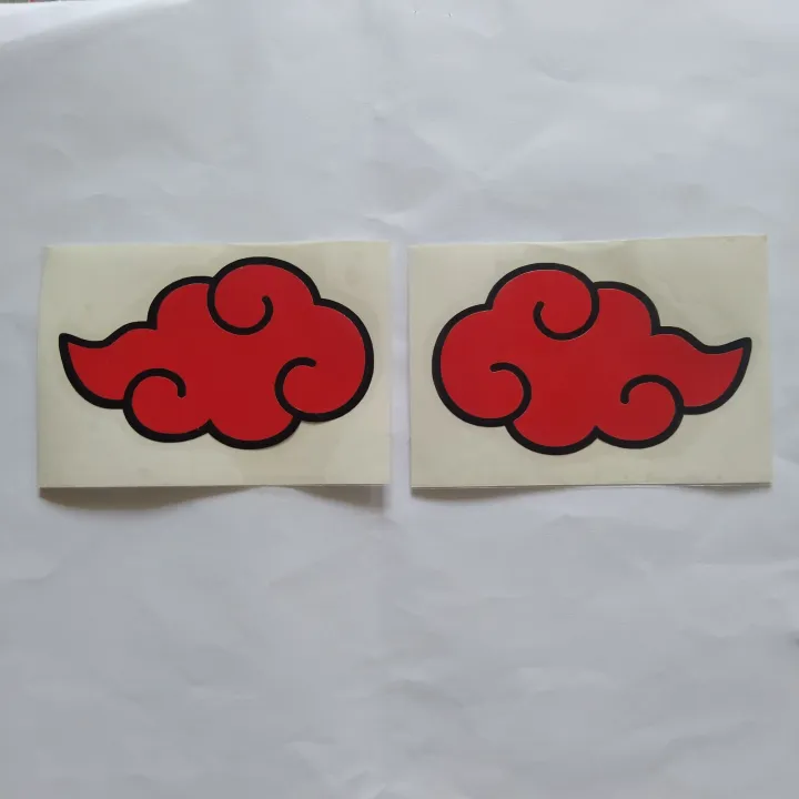 stiker awan akatsuki cutting skotlet | Lazada Indonesia